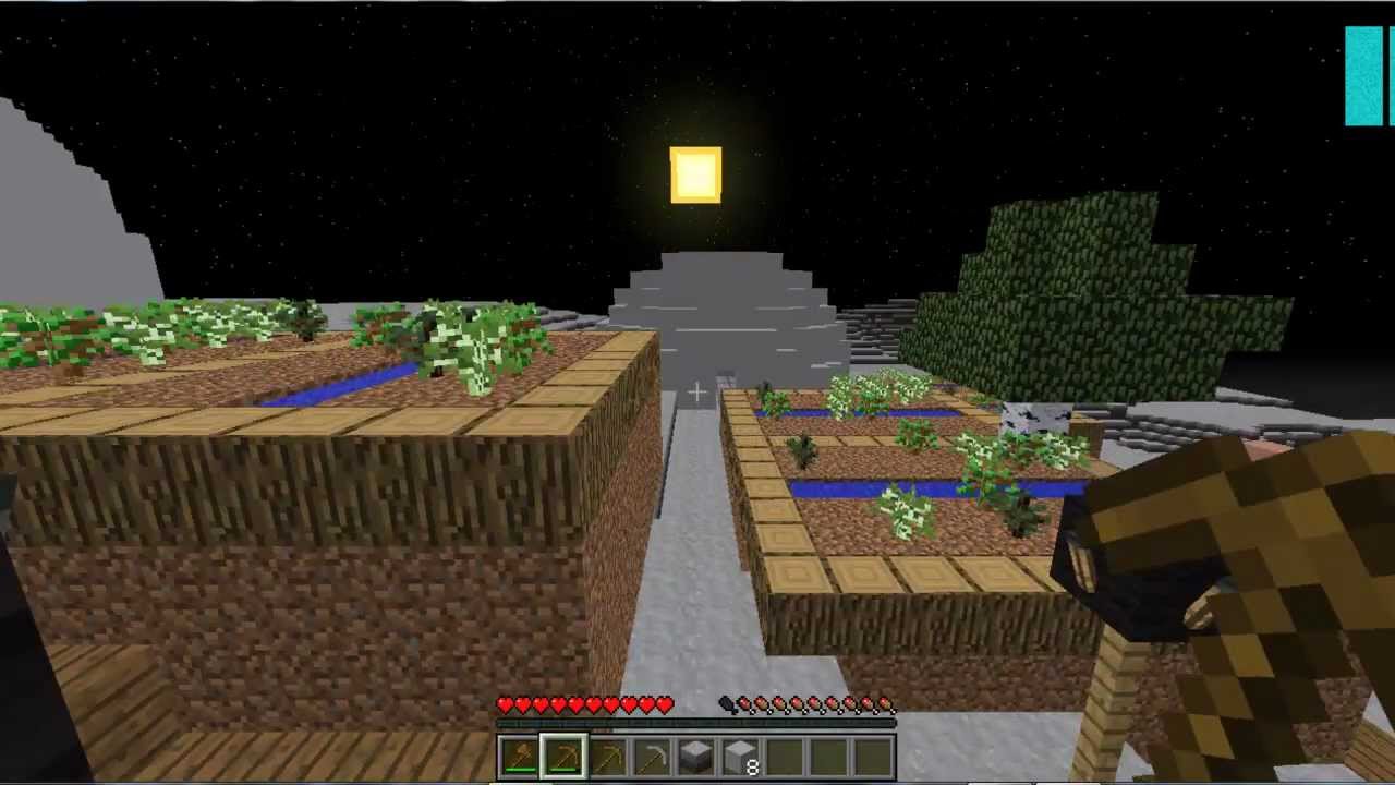 Minecraft Moon Survival - YouTube