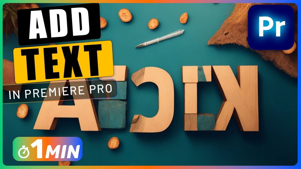 How To ADD TEXT In Premiere Pro YouTube how-to-add-text-in-premiere-pro-youtube
