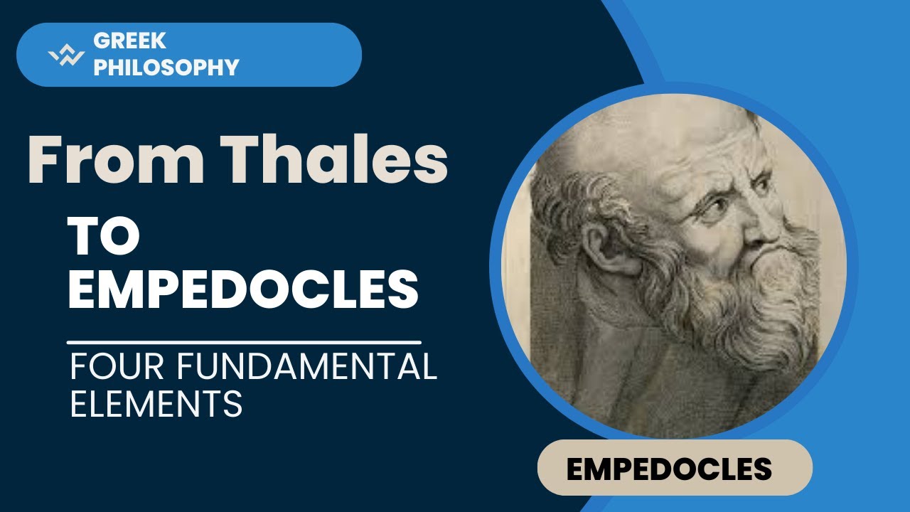 Philosophy of Empedocles ( Four Fundamental elements of universe ...