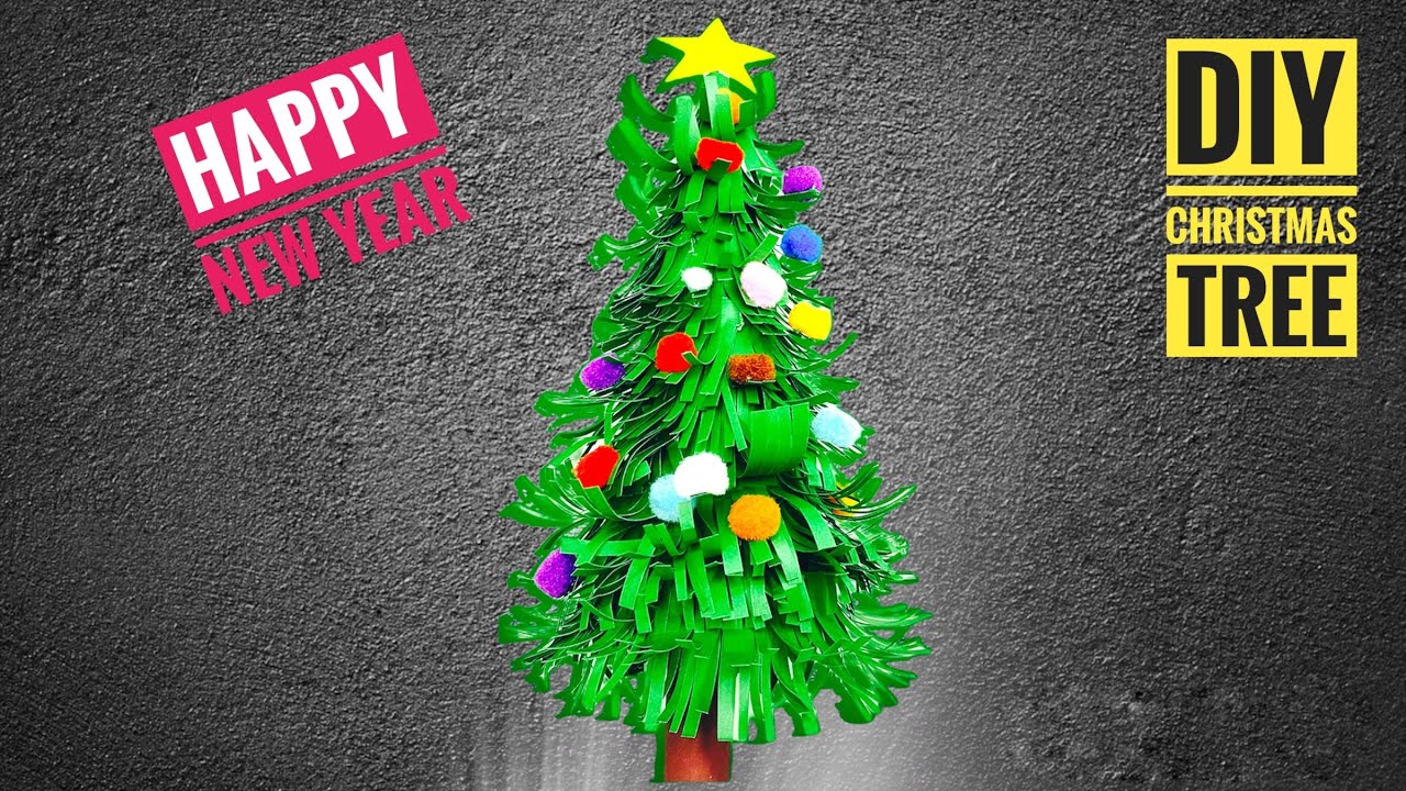 3D Paper Christmas Tree| How to Make Christmas Tree from Paper: Easy ...