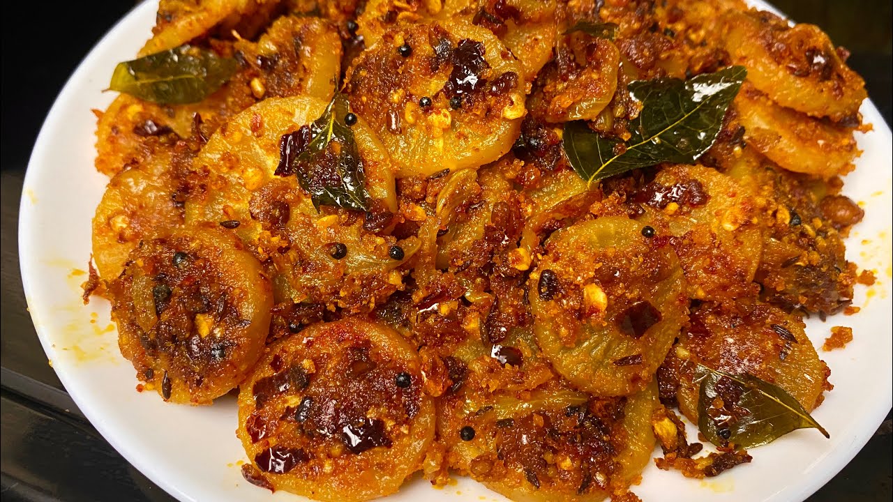 Tasty Raddish Fry Recipe | Simple & Spicy Mullangi Fry Recipe - YouTube