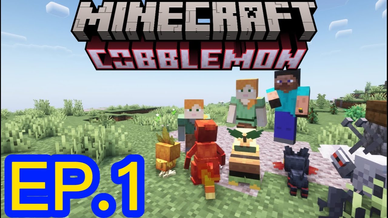 Aventura Cobblemon Ep1 La Aventura Comienza Minecraft Cobblemon Youtube