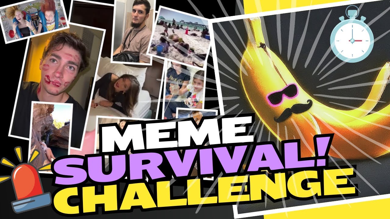 ⚠️ Hilarious MEME SURVIVAL CHALLENGE! 😂 Don't laugh or lose! Comment ...