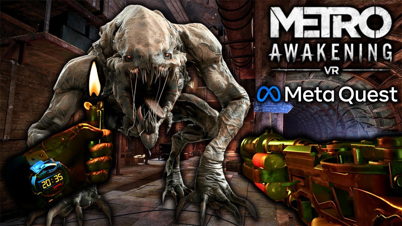 Metro Awakening VR | Meta Quest 3 Gameplay No Commentary - YouTube