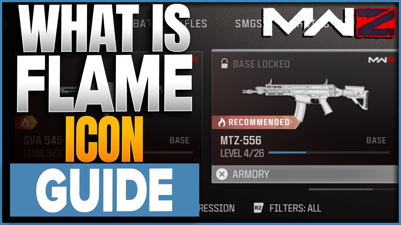 What Is The Flame Fire Icon On Weapons For In COD Modern Warfare 3 ...