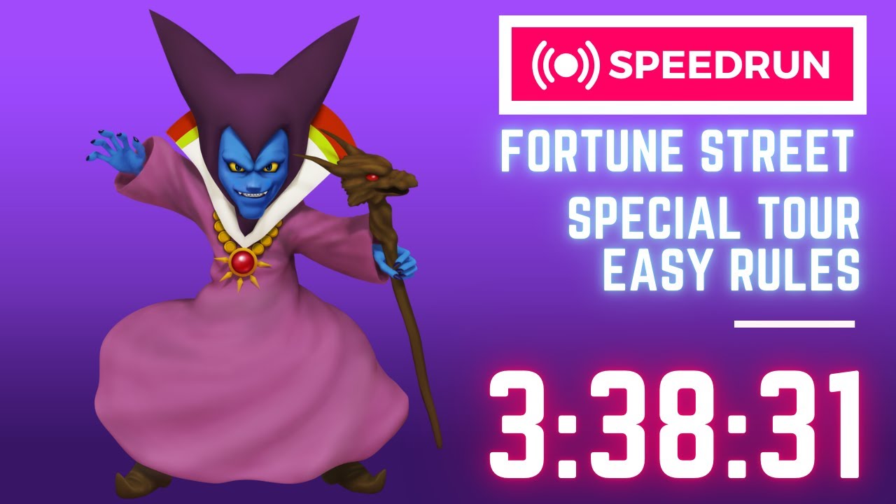 [World Record] Fortune Street - Special Tour Easy Rules in 3:38:31 ...