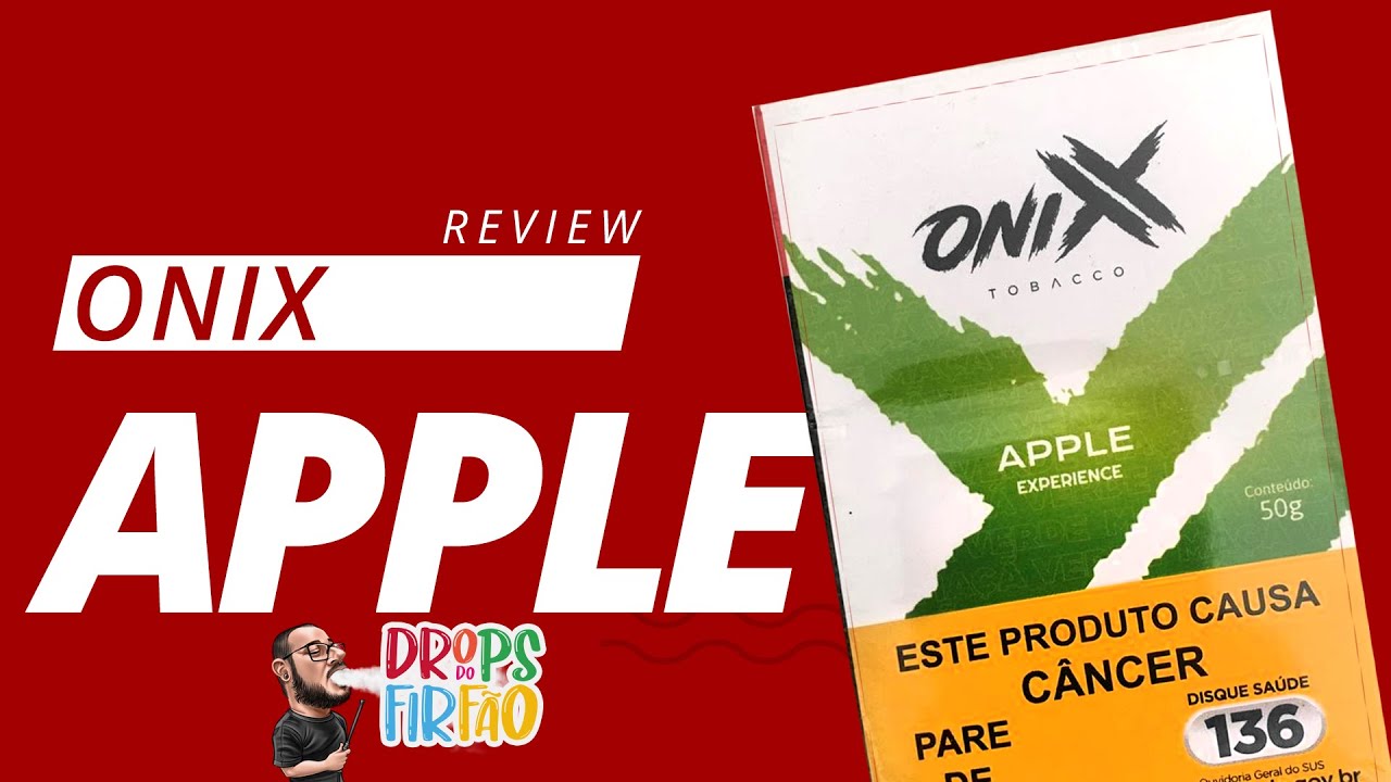 Review Onix Tobacco: Apple (Maçã Verde) - Drops do Firfão #28 - YouTube
