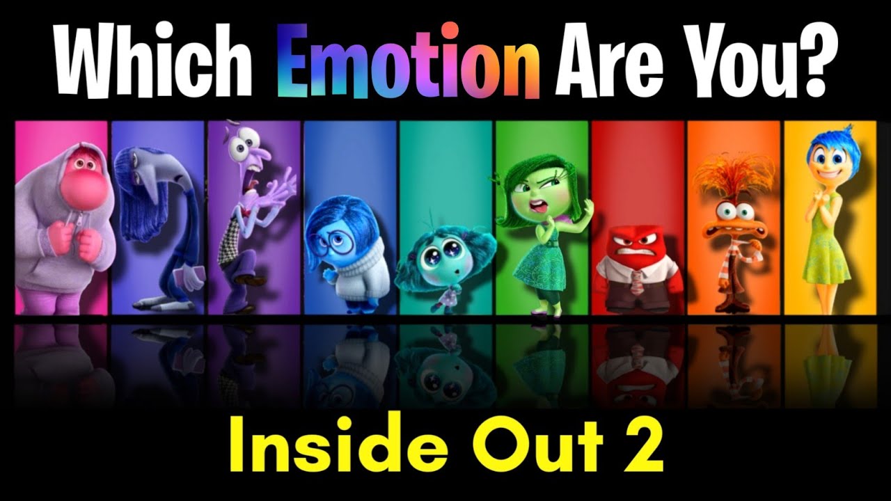 Which INSIDE OUT 2 Emotion Are You? | Disney Inside Out Personality ...