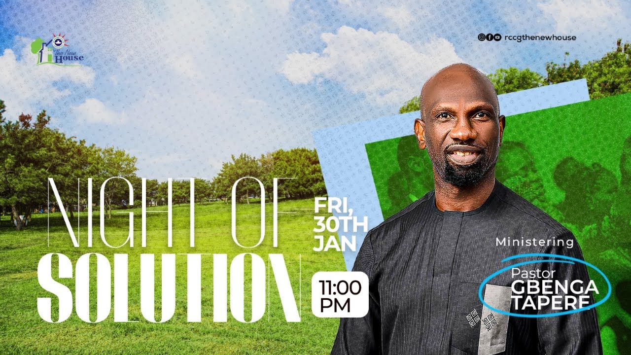 NIGHT OF SOLUTION SERVICE || FRUITFUL LAND || FRIDAY. 30TH JANUARY 2026 ...