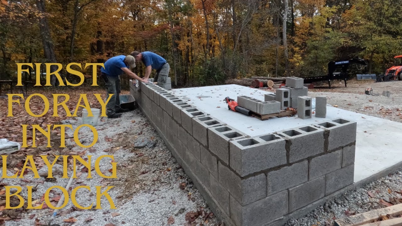First Foray into Laying Block - YouTube