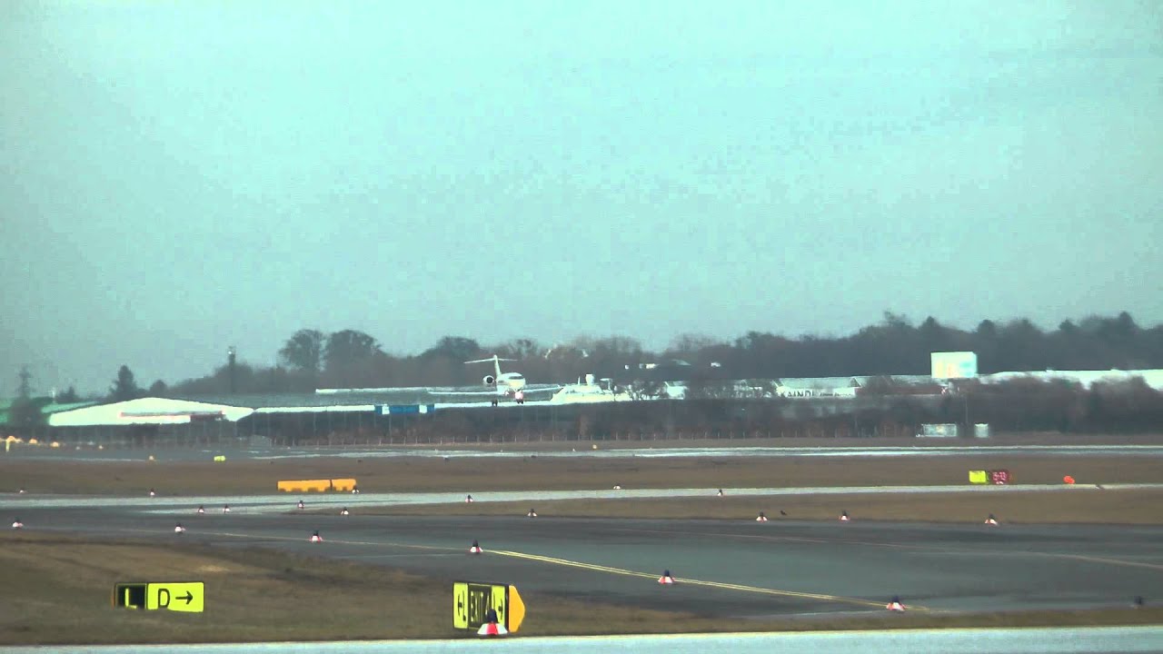 Private & Business jet @ Salzburg Airport (SZG/LOWS) HD - YouTube