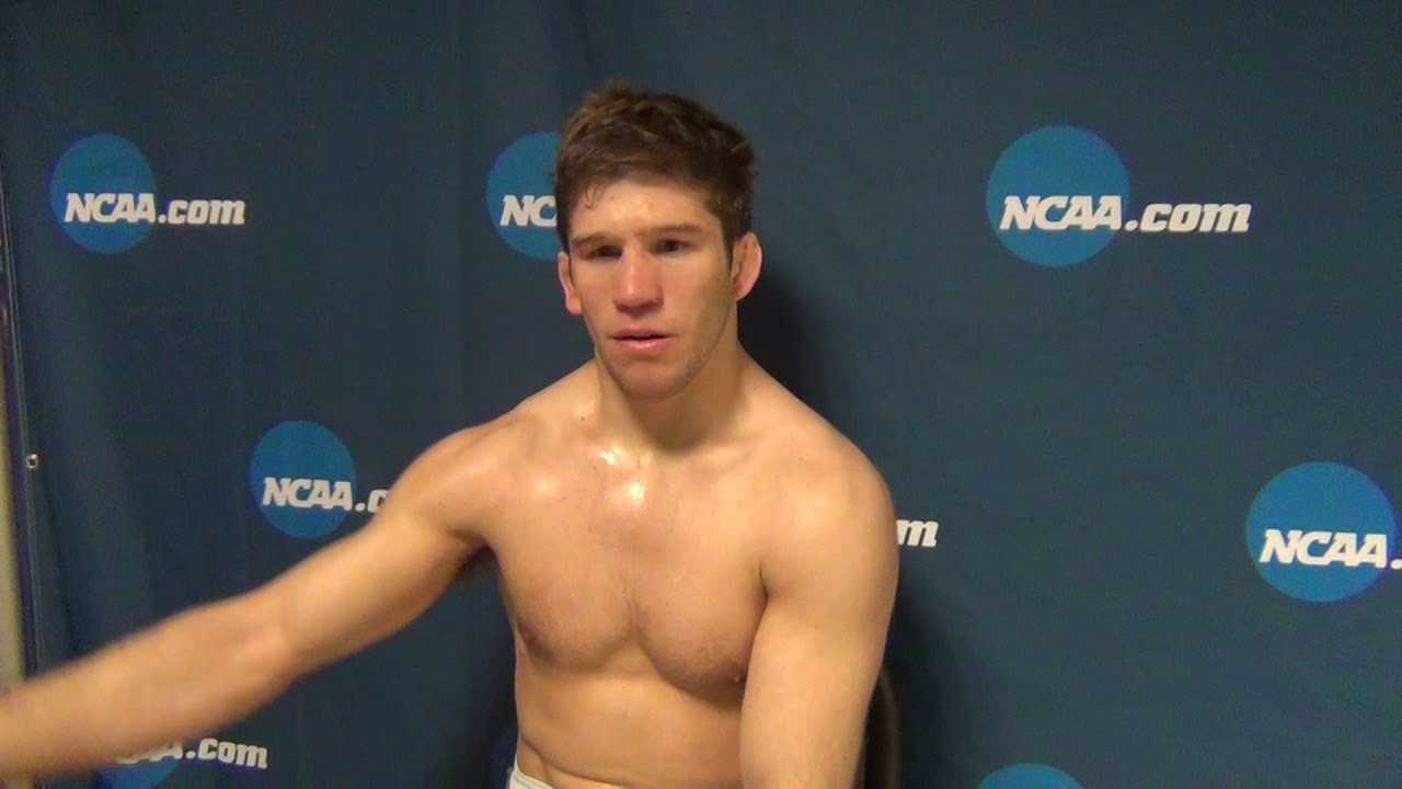 Troy Heilmann of North Carolina advances to the NCAA semifinals at 149 ...