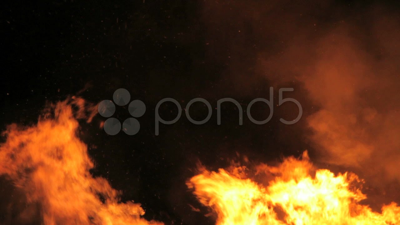 Close-Up Fire. Stock Footage - YouTube