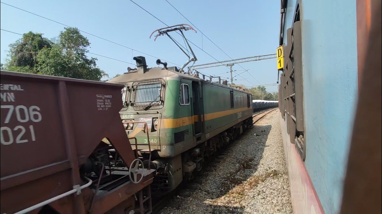 32401 Wag 9 Mangalore Junction | Indian Railways - YouTube