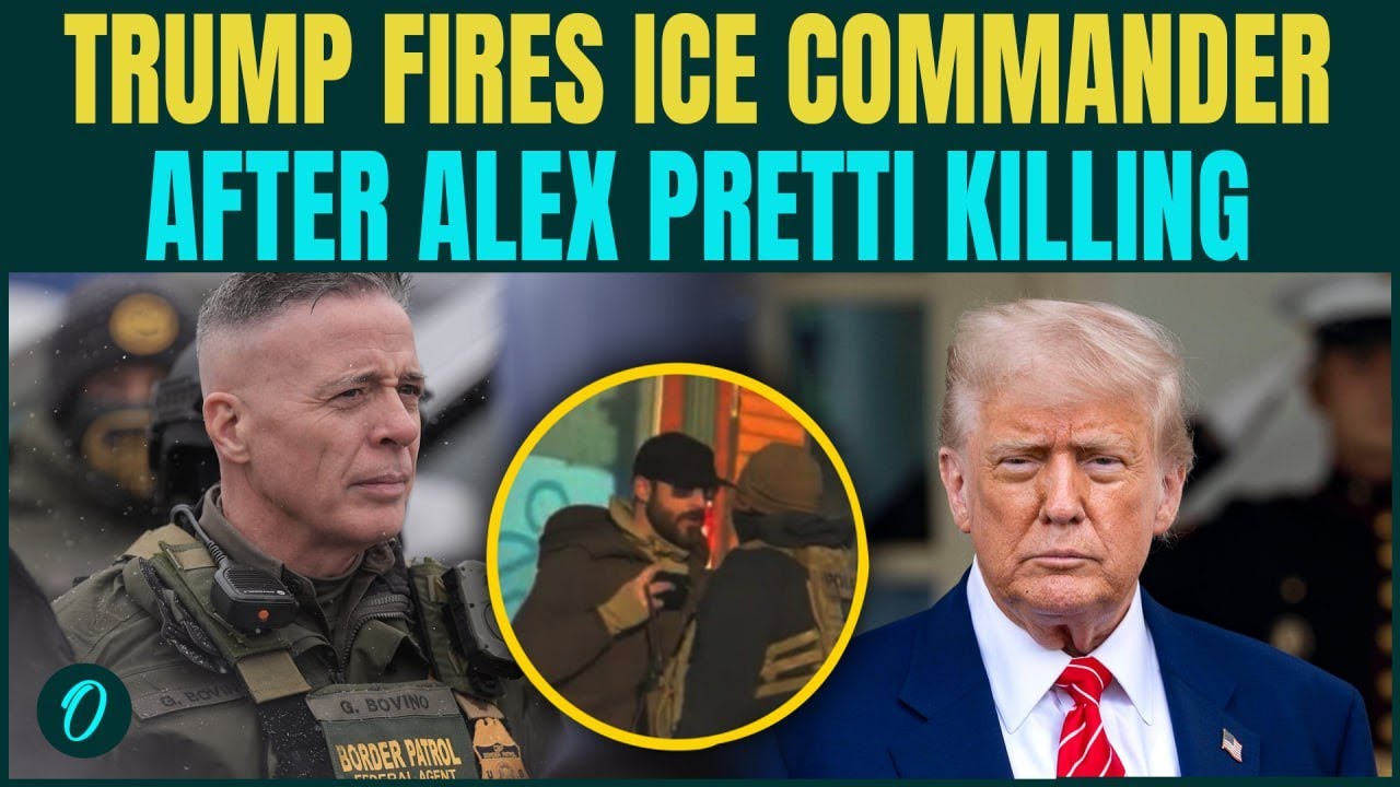 ICE BREAKING: Trump FIRES ICE Commander After Alex Pretti Killing ...