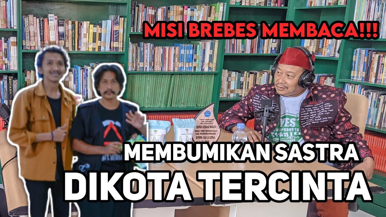 NGOBROL SASTRA‼️ MAS HENDRY LAN MAS IMRON BREBES MEMBACA - Waskita ...