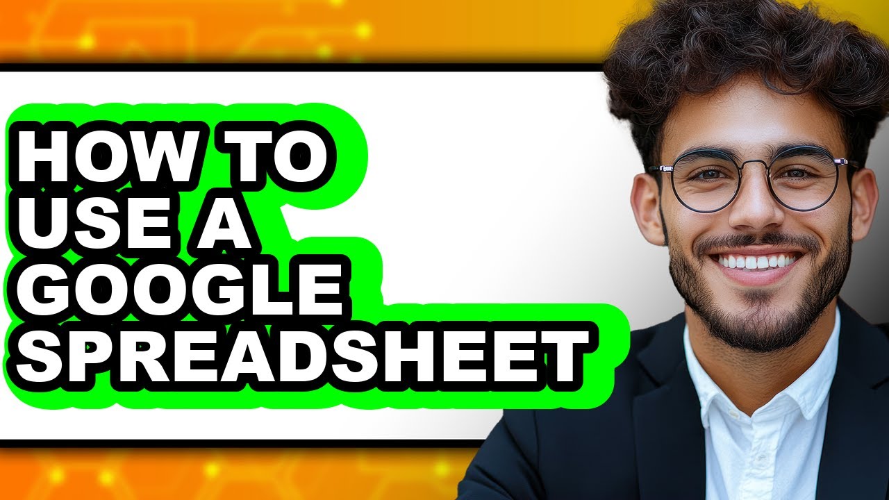 How to Use a Google Spreadsheet (updated) - YouTube