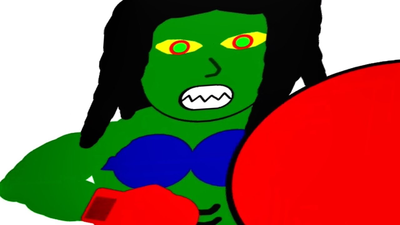 She-Hulk against you in boxing (Animation) - YouTube