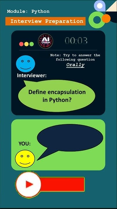 What is Encapsulation in Python with example? │ Python Interview Questions and Answers - YouTube
