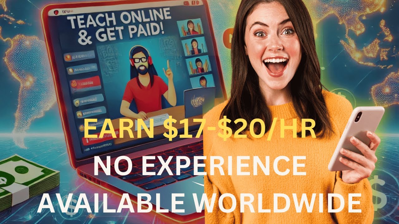 TURN YOUR SKILLS INTO PAYCHECKS! 🌍 TEACH ONLINE, WORK ANYTIME! FROM ...
