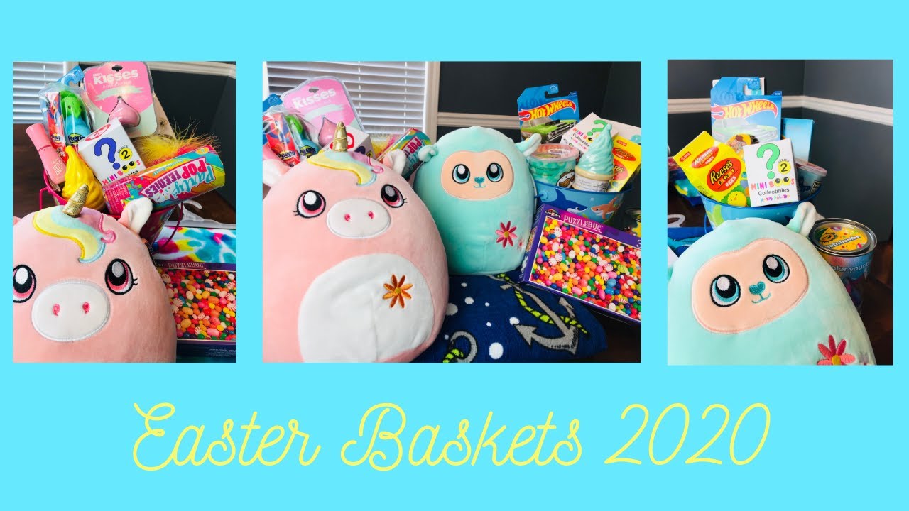 WHAT I GOT MY KIDS FOR EASTER 2020 EASTER BASKETS 🐰 - YouTube