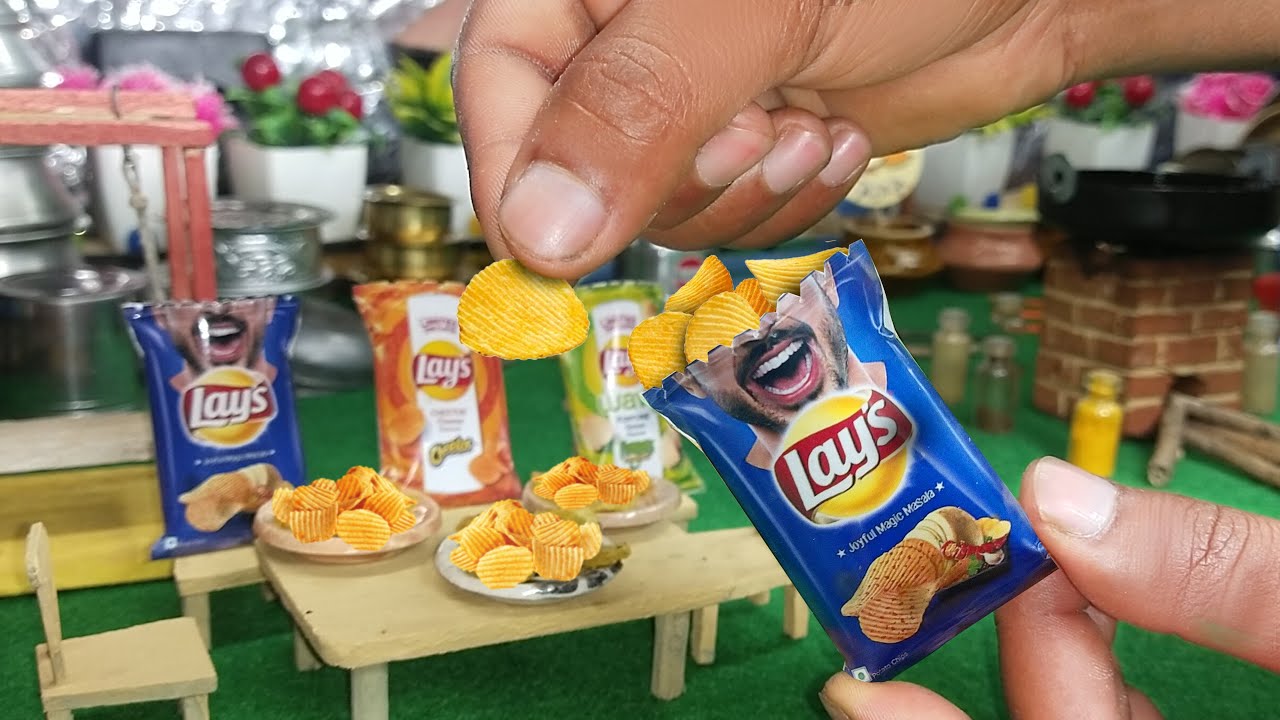 How to make Miniature Crispy Doritos Chips Recipe | ASMR Cooking Mini ...