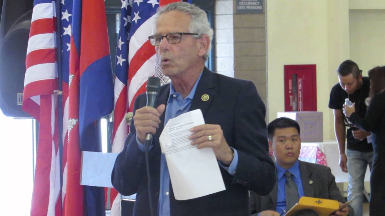 Congressman Alan Lowenthal on H. Res. 728 in Long Beach, California 6 ...