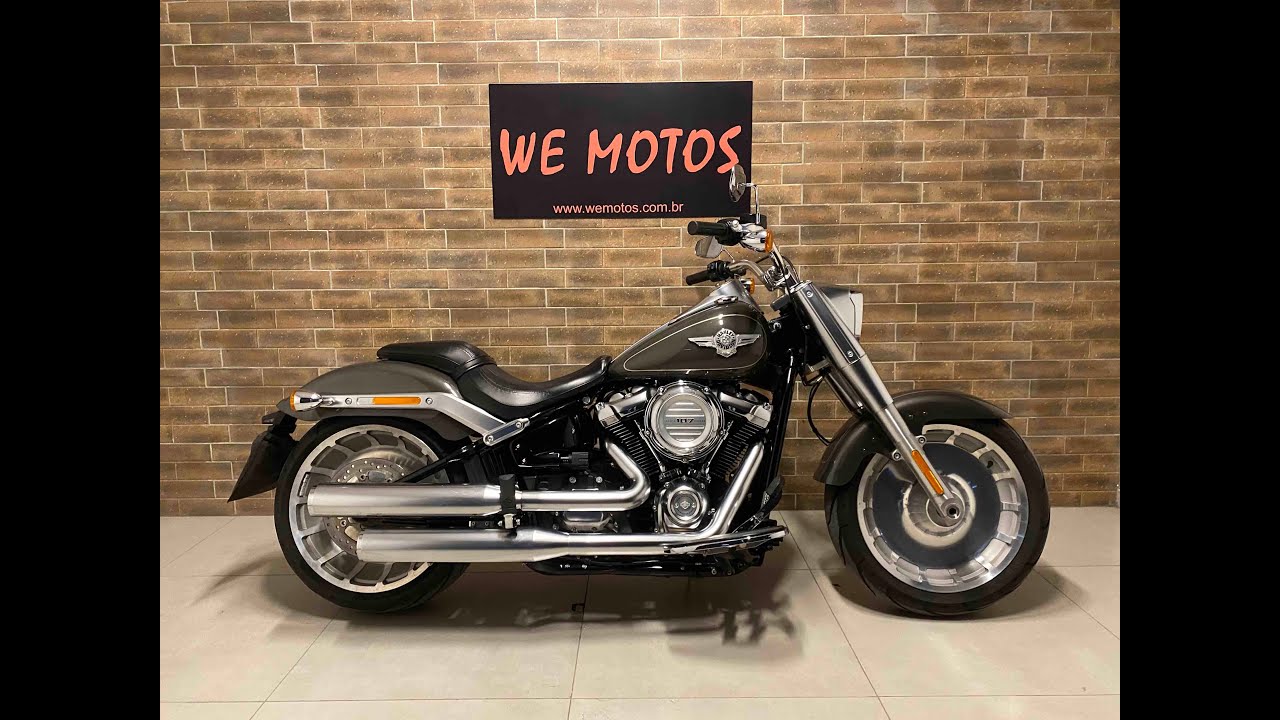 Harley Davidson Fat Boy 107 2018 - YouTube