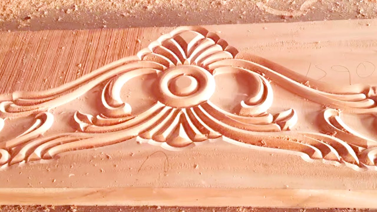 Attractive Wooden Sofa Head Design with CNC Router Machine || Best Sofa ...