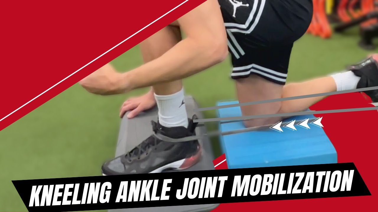 Kneeling Ankle Joint Mobilization: MUST TRY Dorsiflexion Exercise - YouTube