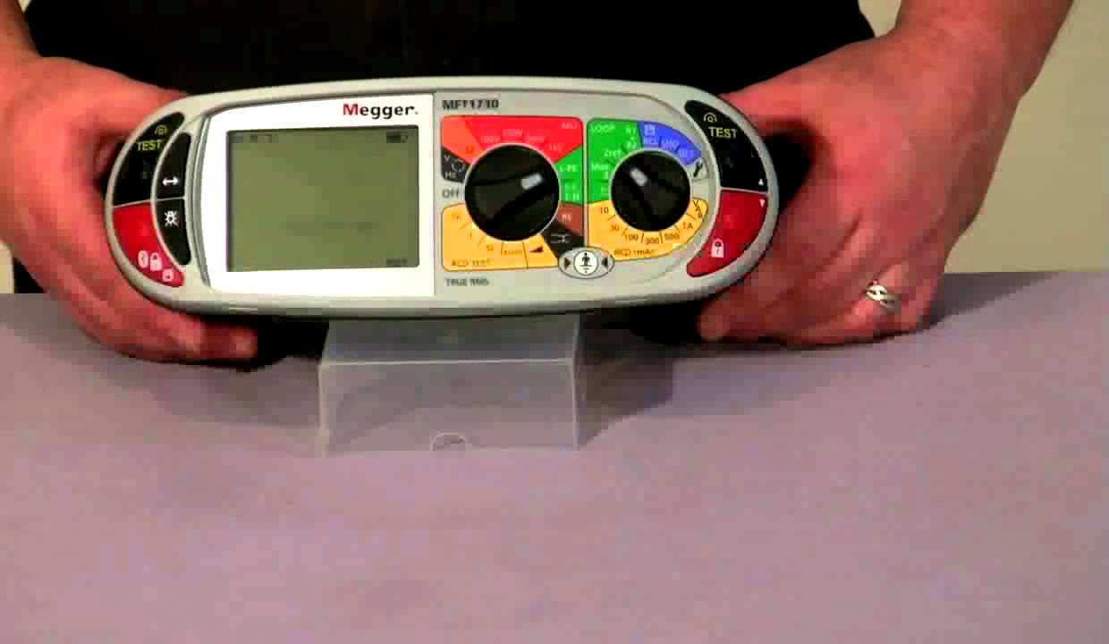 Megger MFT1700 Series Multifunction Testers - YouTube