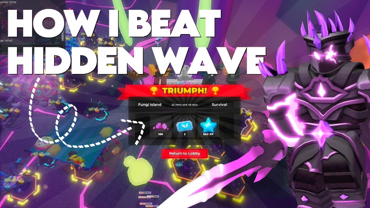 How I Beat HIDDEN WAVE in TDS (Roblox - YouTube