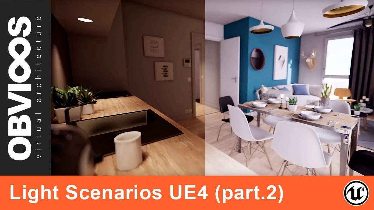 UNREAL ARCHITECTURAL VISUALIZATION - LIGHTING SCENARIOS PART 2 - YouTube