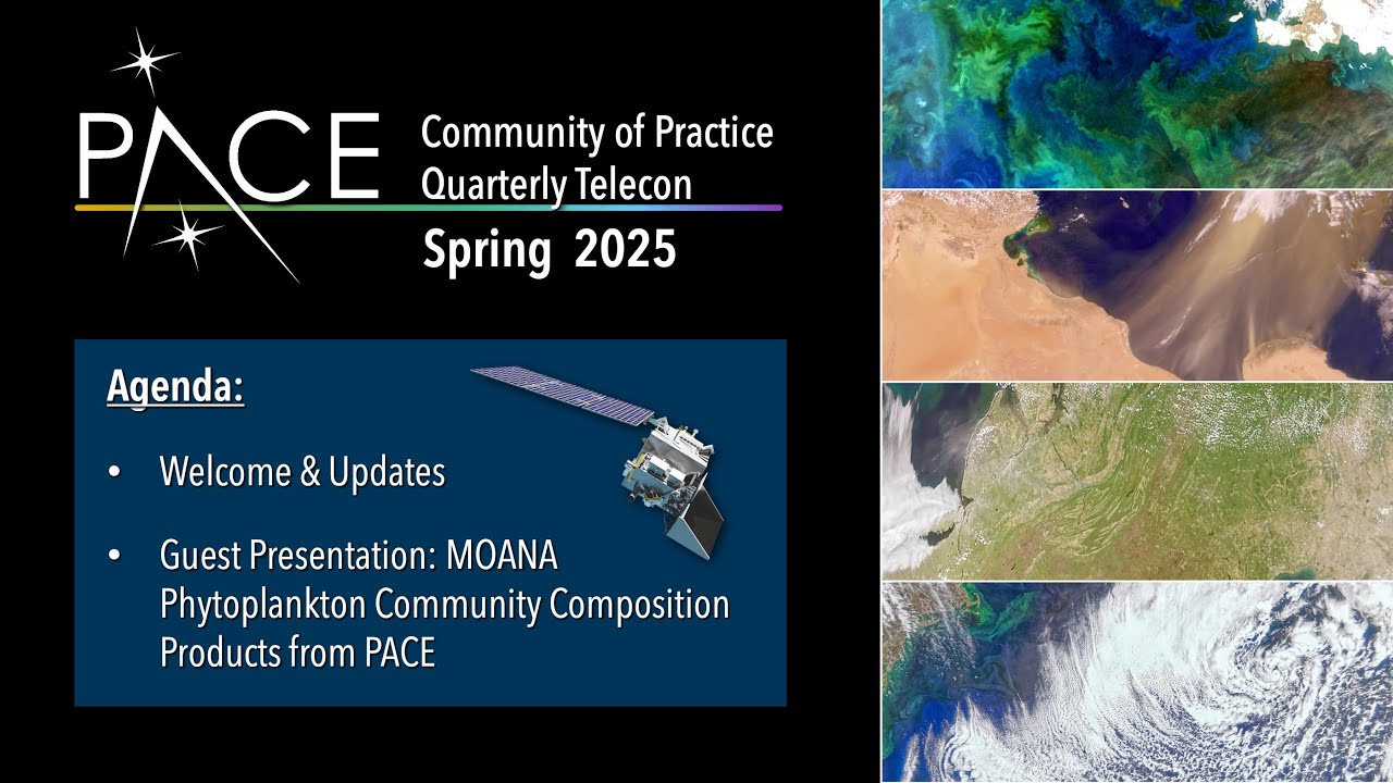 Spring 2025 - PACE Community of Practice Quarterly Telecon - YouTube