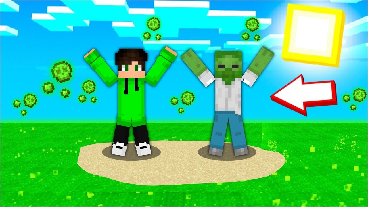 ZOMBIE FAMILY SURVIVED ON TOXIC ISLAND IN Minecraft - Survival ...