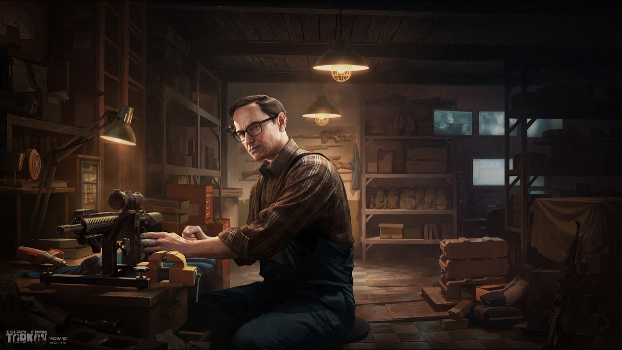 New Merchant: The Mechanic - Escape from Tarkov - YouTube
