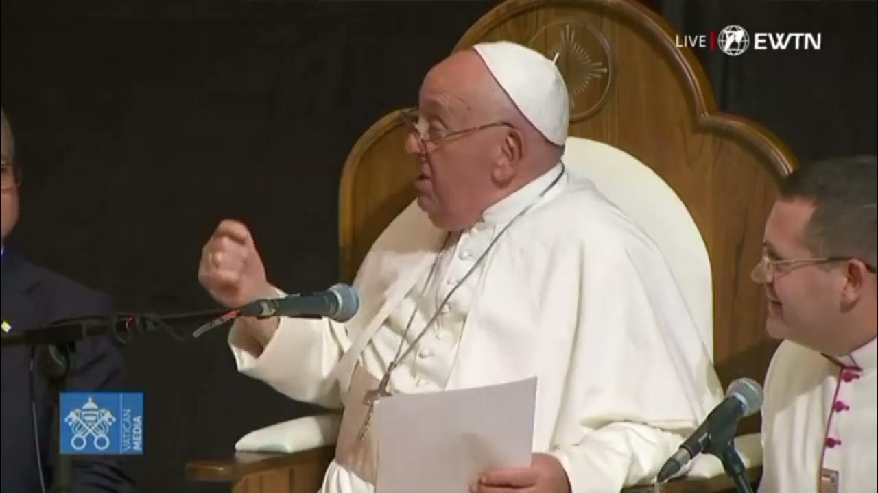 Papst Franziskus Alle Religionen sind ein Weg, um Gott zu erreichen - YouTube