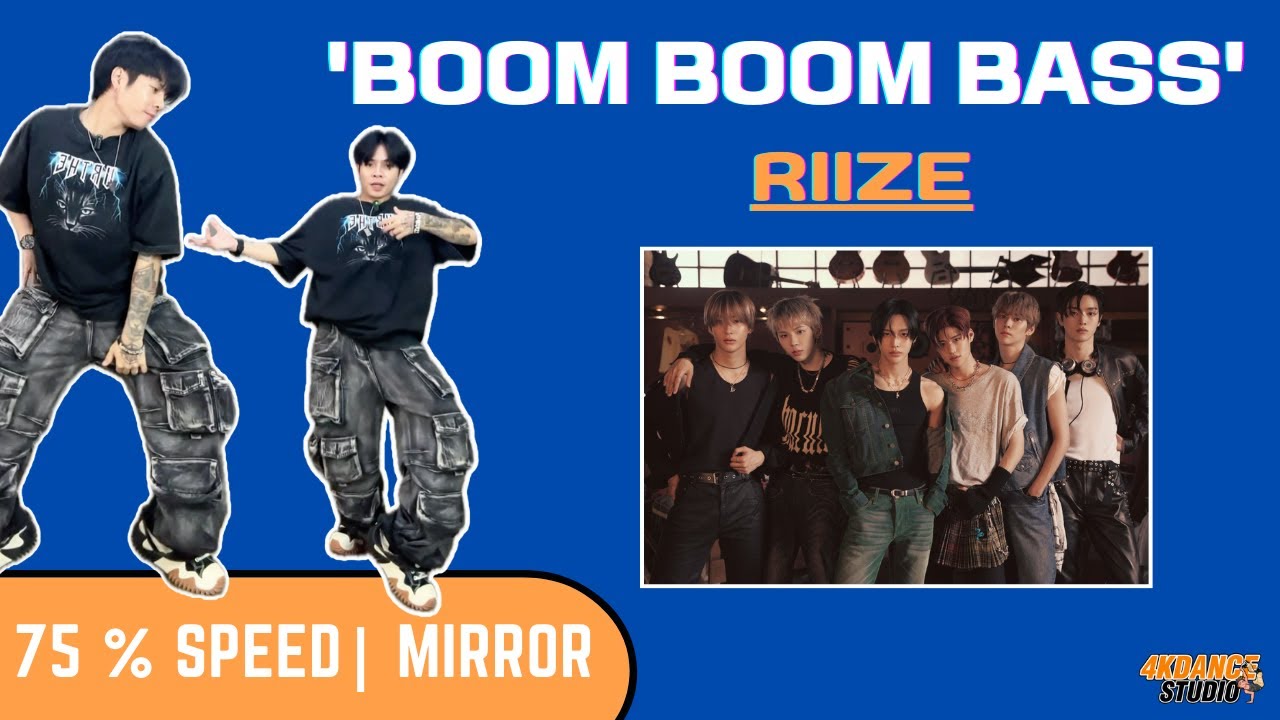 RIIZE 라이즈 'Boom Boom Bass' | Dance tutorial | Mirrored + Slow Music ...