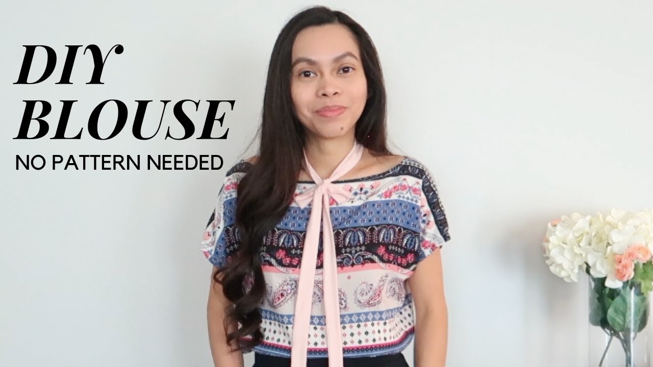 How to sew a blouse - YouTube
