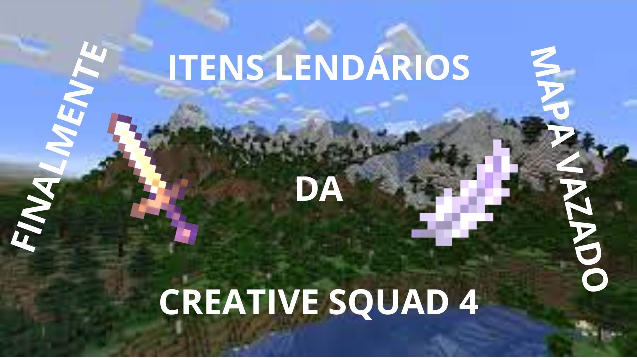 MAPA VAZADO - ITENS LENDÁRIOS DA CREATIVE SQUAD 4! - YouTube