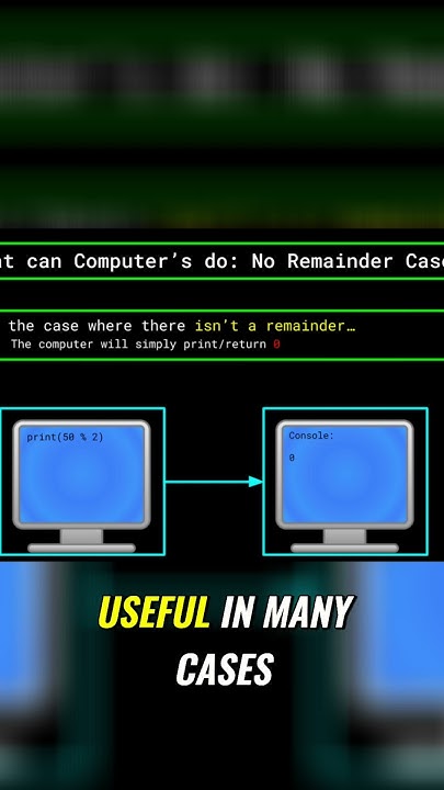 Mastering Modulus: The Ultimate Guide to Remainder Operations - YouTube