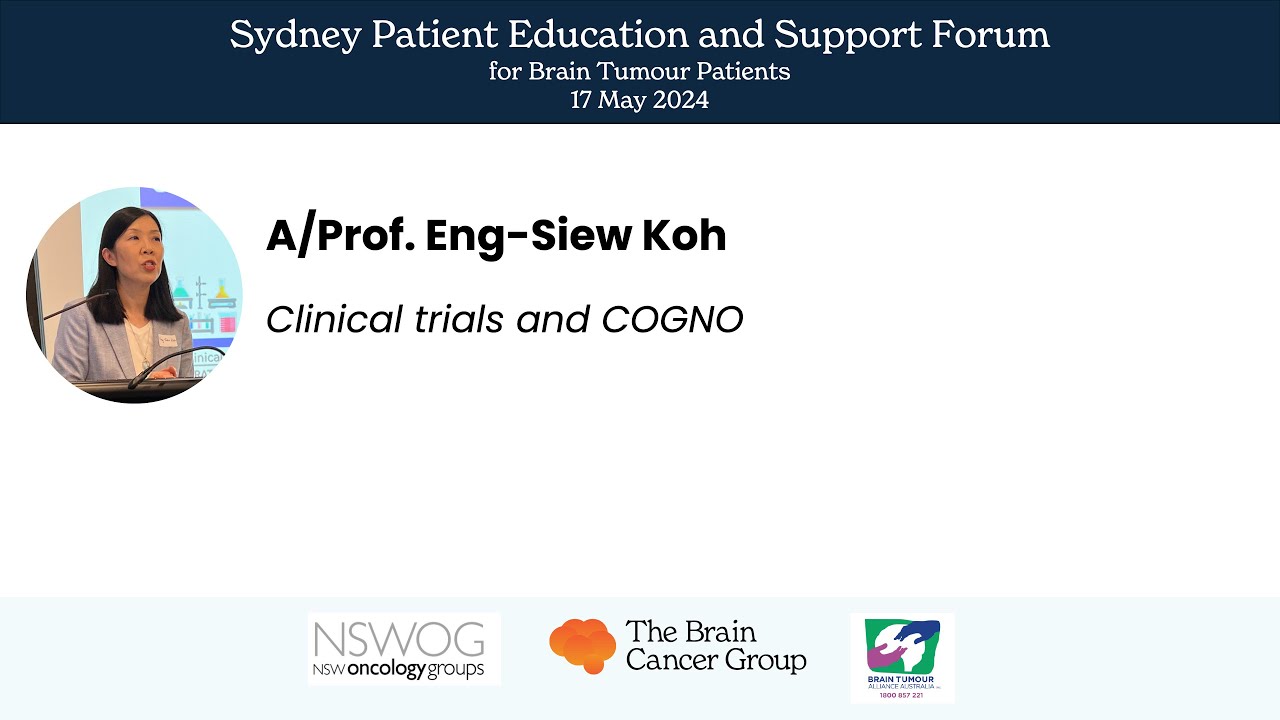 A/Professor Eng Siew Koh, "Clinical Trials and COGNO" - YouTube