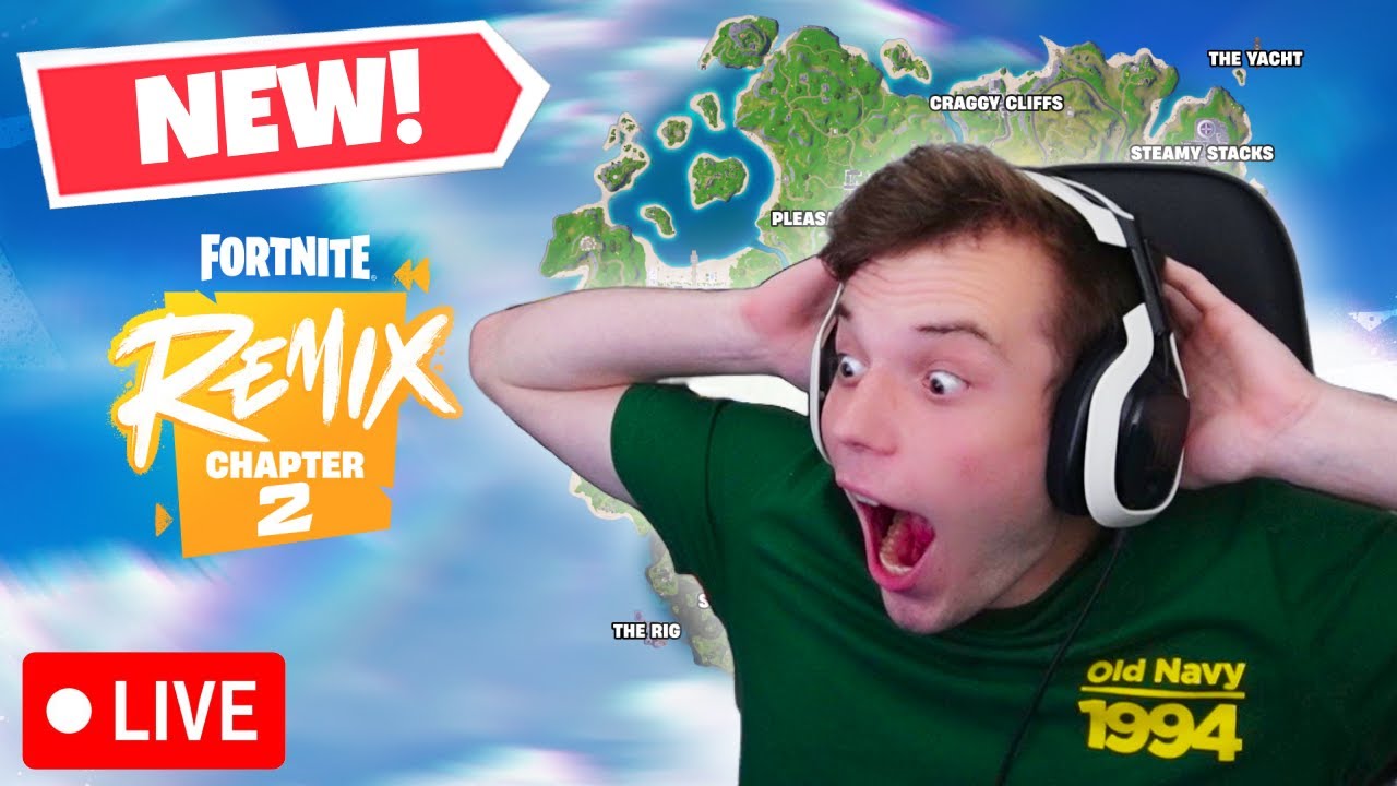 🔴Chapter 2 Remix - OG SEASON 2! (LIVE) #fortnite #gaming - YouTube
