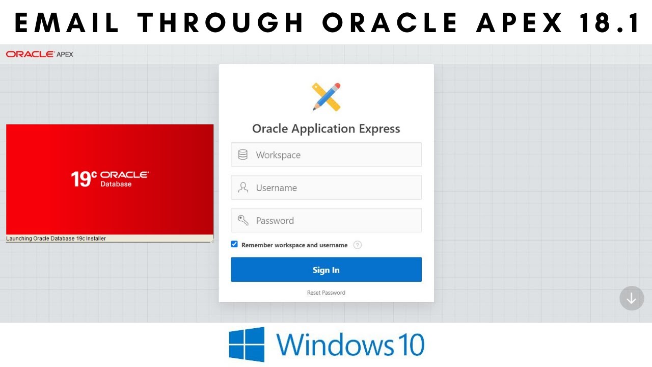 How To Send Email Using Oracle Apex Youtube 4172
