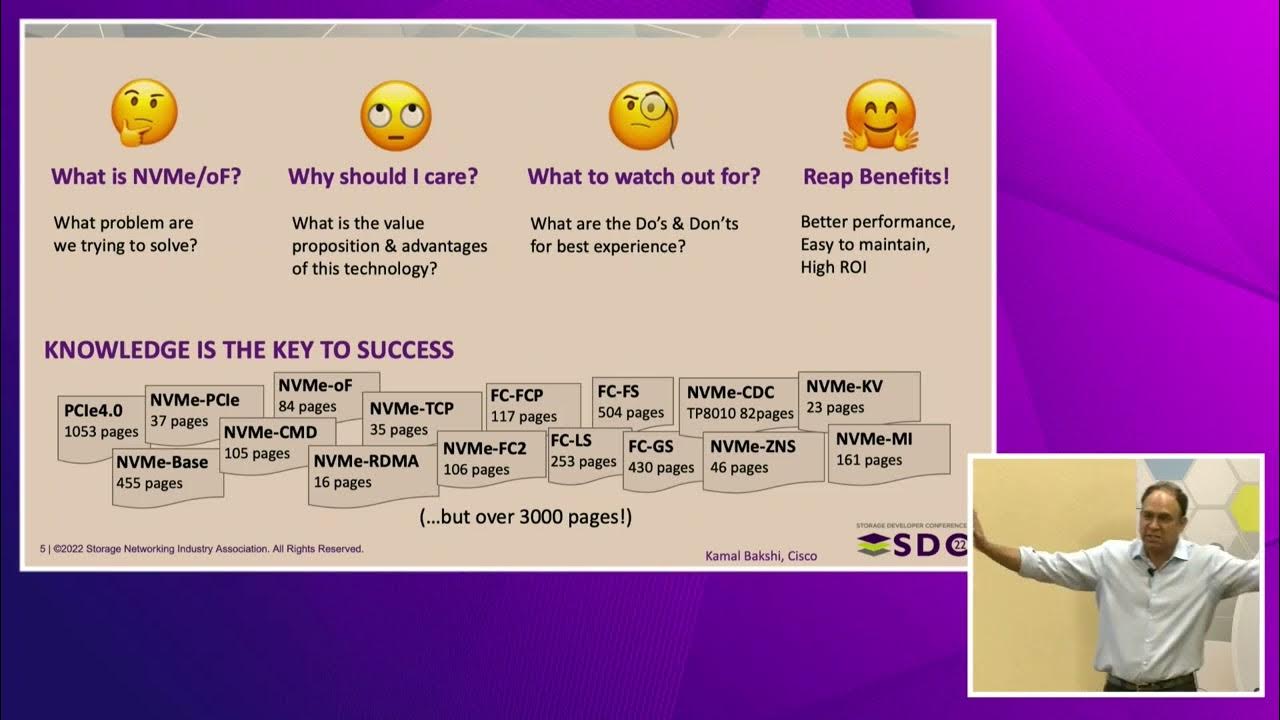 SDC2022 – NVMe/FC or NVMe/TCP an in-depth NVMe Packet & Flow Level Comparison - YouTube