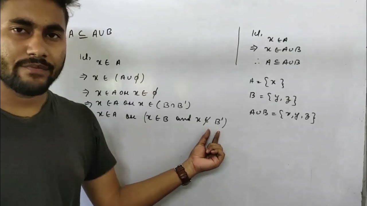 Class 9 || Advanced Mathematics || Chapter 2 || Sets || Exercise 2.4 || By MathematicsTutor ...
