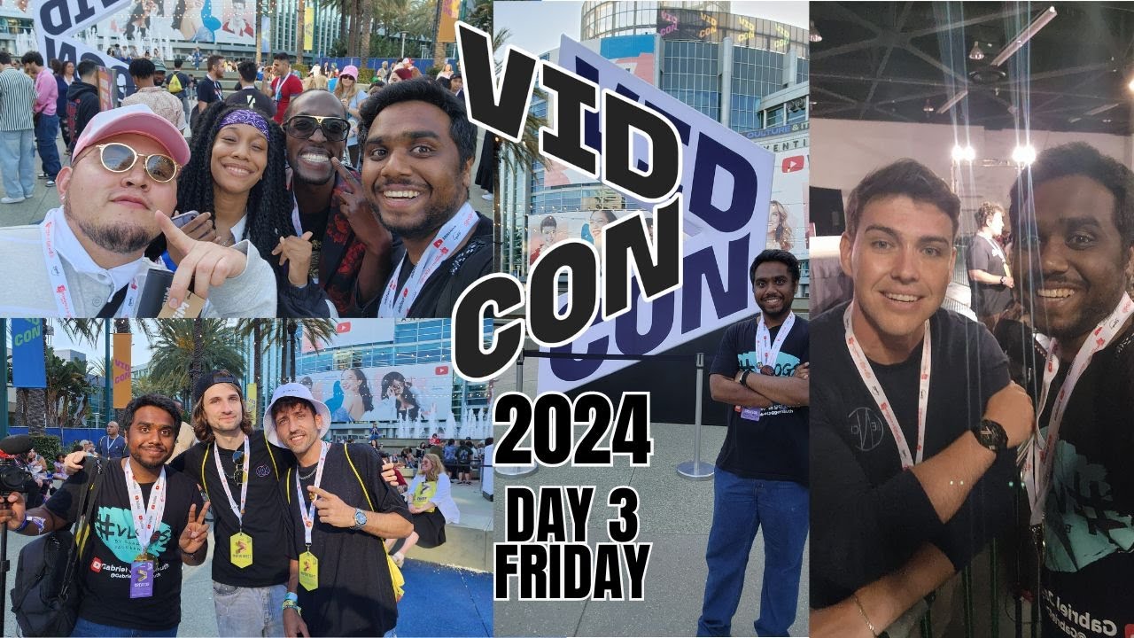 VIDCON 2024, DAY 3: THE CREATOR EXPERIENCE - YouTube