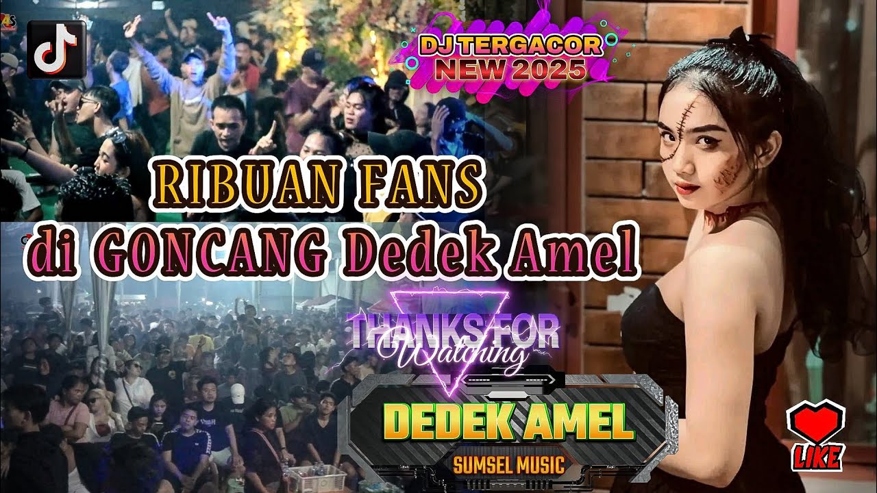 Fdj Dedek Amel Menggoncang ribuan penonton party night - YouTube