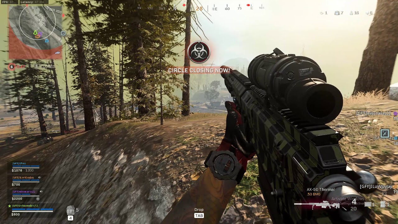 Random COD Warzone quads victory - YouTube