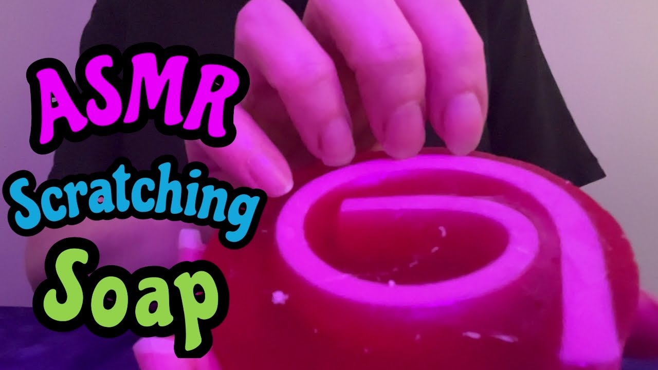 ASMR Sped Up Scratching Soap - YouTube